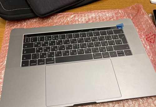 Новый topcase macbook 1707 Space gray