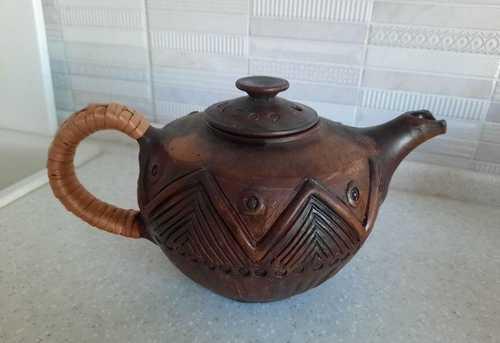 Заварочный чайник (керамика, ручная работа)