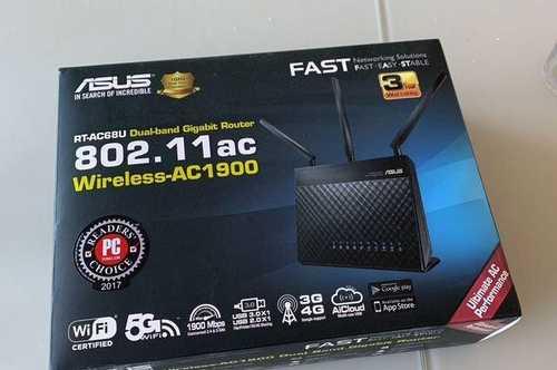 Роутер asus AC1900 Dual Band Gigabit Router