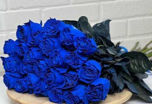 25 синих роз С доставкой