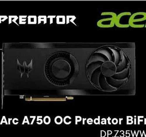 Видеокарта Acer Intel Arc A750 Predator BiFrost OC