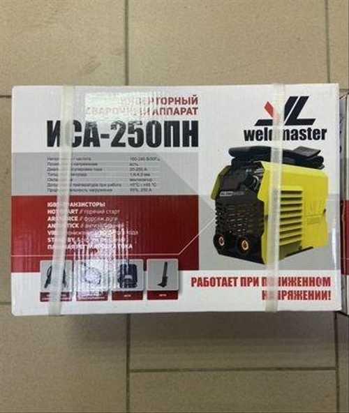 Инвертор сварочный weldmaster иса-230/250 пн