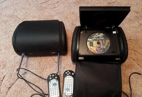Подголовники с dvd usb