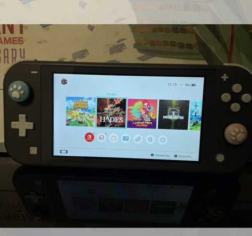 Nintendo switch lite Серый