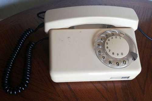 Телефон с диском ретро, 1980г. Telkom Польша