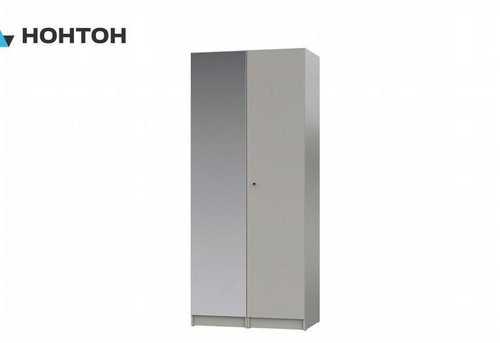 Шкаф двухдверный Ариан К-2 холодный серый
