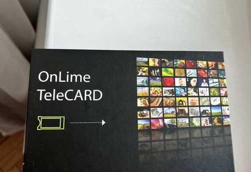 Карта Ростелеком onlime telecard