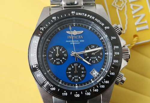 Часы Invicta 23122 синий цифер корпус 39,5 мм