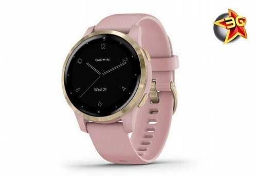 Часы Garmin Vivoactive 4S Rose Gold/Pink