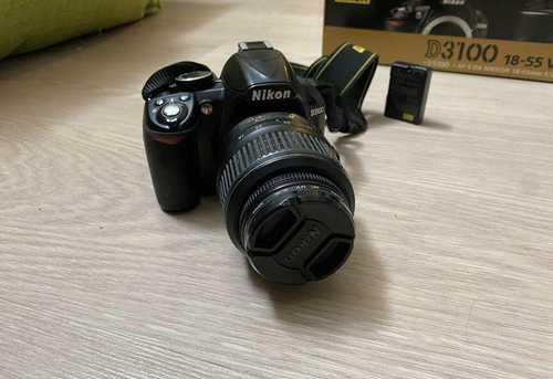 Зеркальный фотоаппарат Nicon d3100