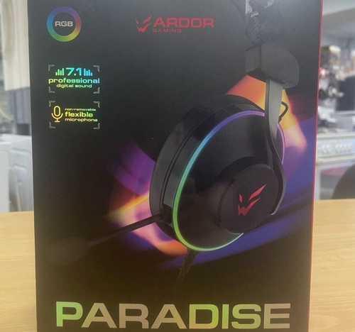 Проводные наушники ardor gaming Paradise/пп