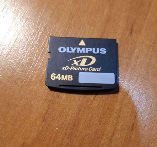 Карта памяти olympus xd