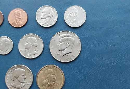 Монеты США - центы, доллары - продажа - обмен