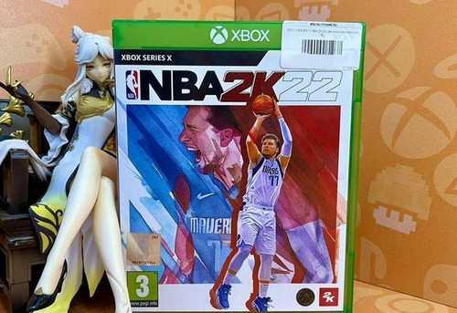 Xbox series X NBA 2K22 (английская версия) б/у