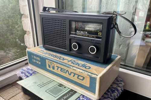 Радиоприемник Sokol-404 в коробке