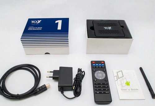 Тв приставка Android Box TOX1 новый