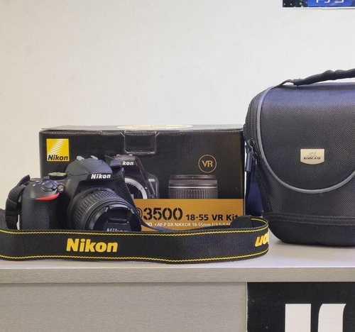 Зеркальный фотоаппарат Nikon D3500 KIt