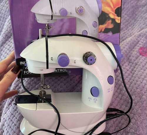 Швейная машина мини "Mini sewing machine SM-202A"