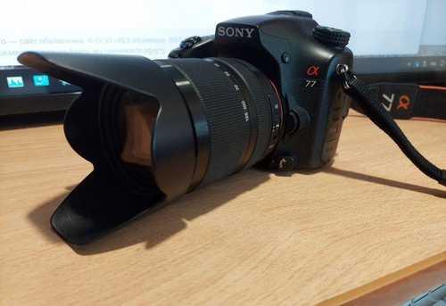 Фотоаппарат sony A77 торг