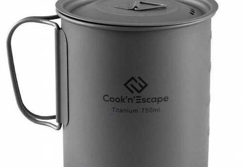 Кастрюля с крышкой CA2011 750ml Titanium cup