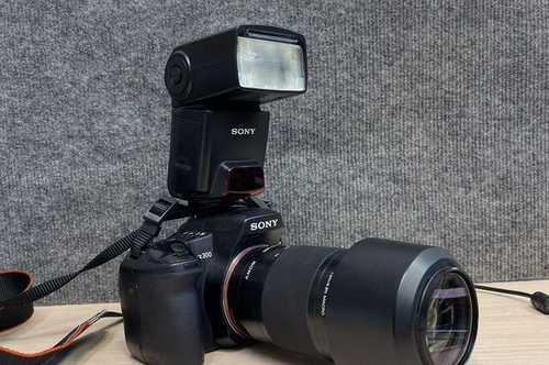 Зеркальный фотоапарат Sony dslr A300 Комплект