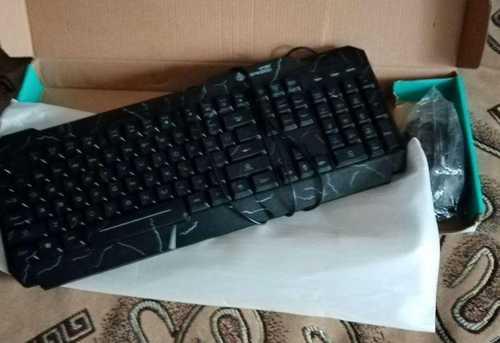 Игровая клавиатура и мышь, клавиатура на англ