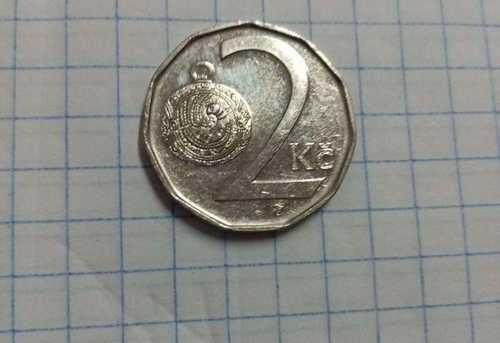 Монеты 2 и 5 крон, Чехия