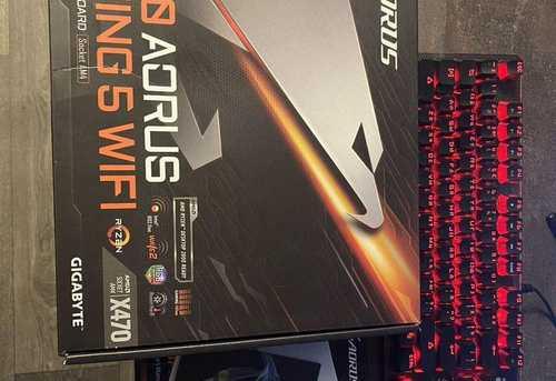 Материнская плата X470 aorus gaming 5 wifi