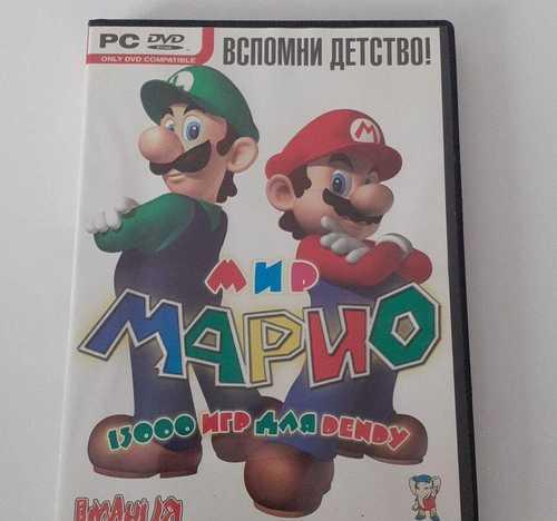 DVD диск Игромания с играми марио для пк