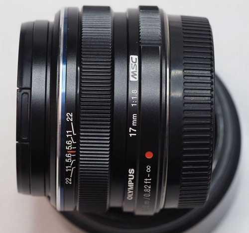 Olympus 17/1.8 Black