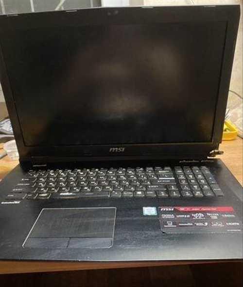 Msi apache ge72 6qc