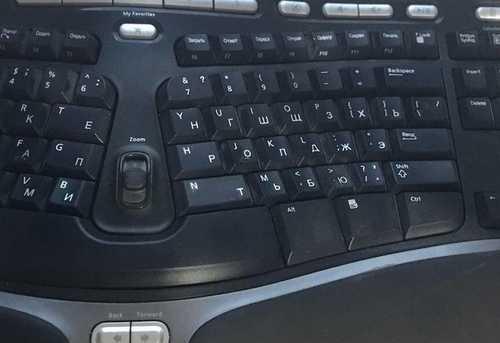 Клавиатура Microsoft natural ergonomic 4000