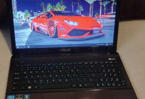Игровой ноутбук Asus K53S core i5 Nvidia GT630M