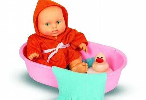 Кукла Карапуз в ванночке мальчик пластм. в пак. 22