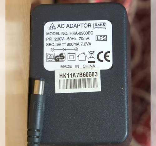 Сетевой адаптер AC adaptor