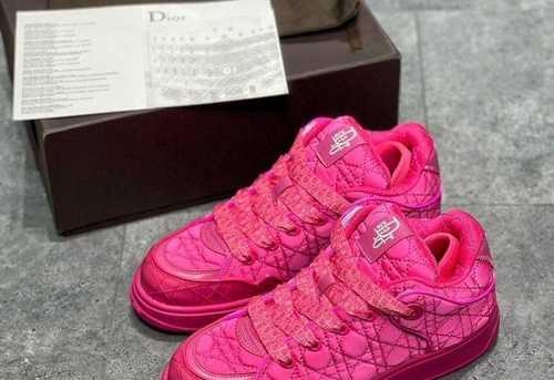 Кроссовки Dior B9S ERL "Pink "