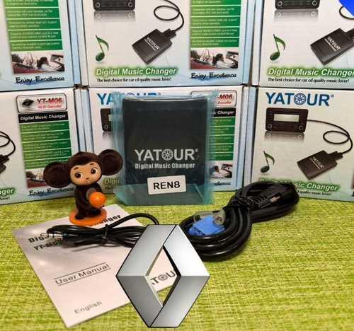 Yatour YT-M06 REN-8 USB SD AUX