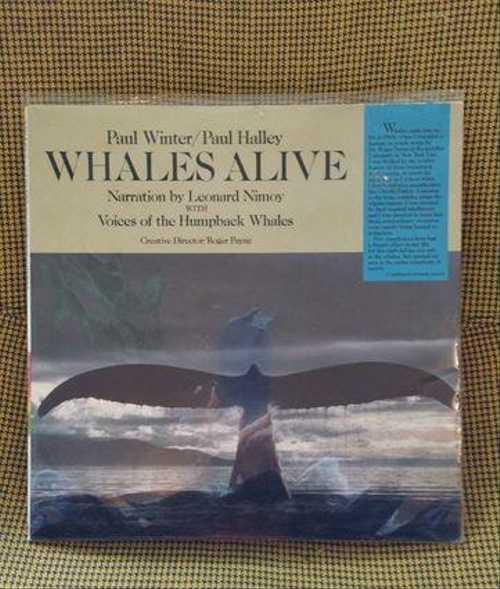 Виниловая пластинка 1987г Whales Alive оригинал