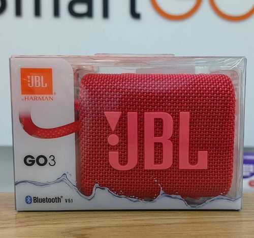 Портативная колонка JBL Go 3 / Red