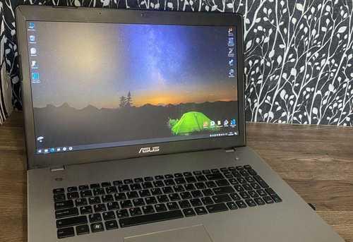 17.3" ASUS N76VB, 1000 ГБ, Core i5-3230M, RAM 8 ГБ, GeForce GT 740M 2 ГБ