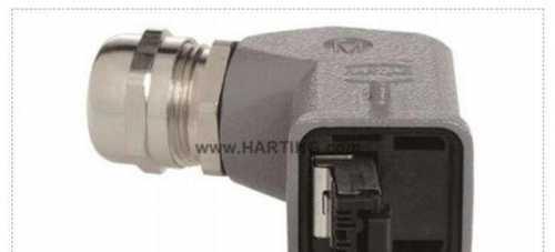 Коннектор Harting Han 3A RJ45 Male Series Cat5