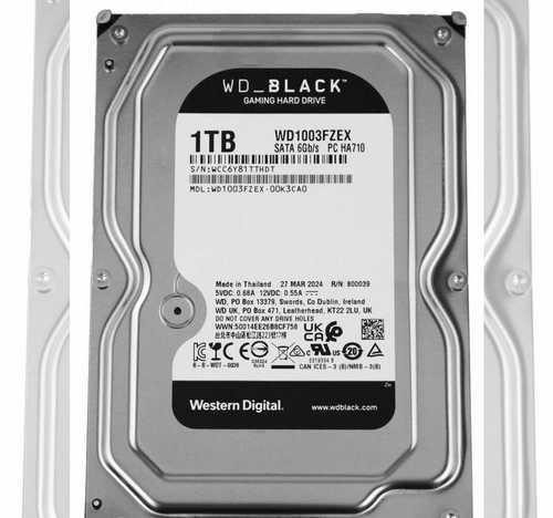 Жесткий диск wd black wd1003fzex в упаковке