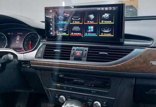 Монитор Parafar Android 12 Audi A6 A7 8/128GB 12.3