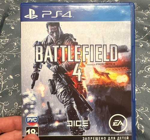 Диск "Battlefield 4" для PS4