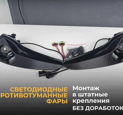 Противотуманные фары Hyundai Solaris (2014-2017)