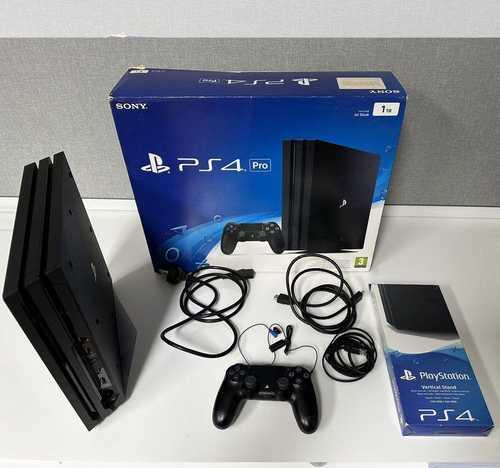 Sony Playstation 4 pro 1tb (ssd 1tb опционально)