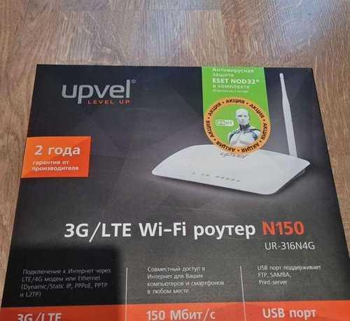 Роутер Wi-Fi Upvel UR-316N4G