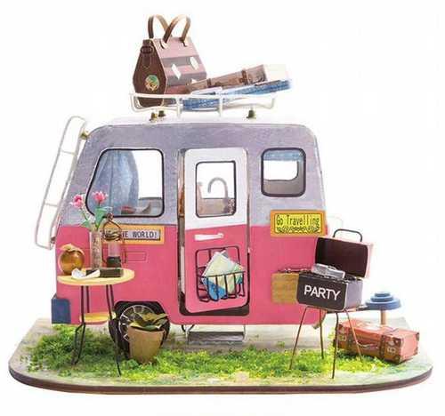 Набор Happy camper бумажный для склейки