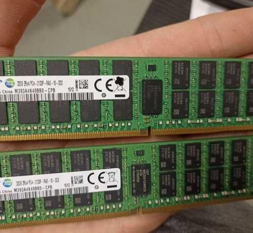 Модуль памяти Samsung DDR4 32GB 2133MHz rdimm