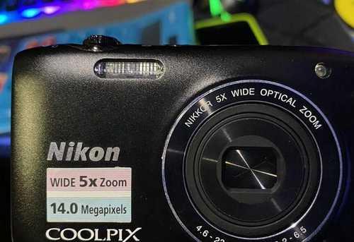 Фотоаппарат Nikon Coolpix S3100